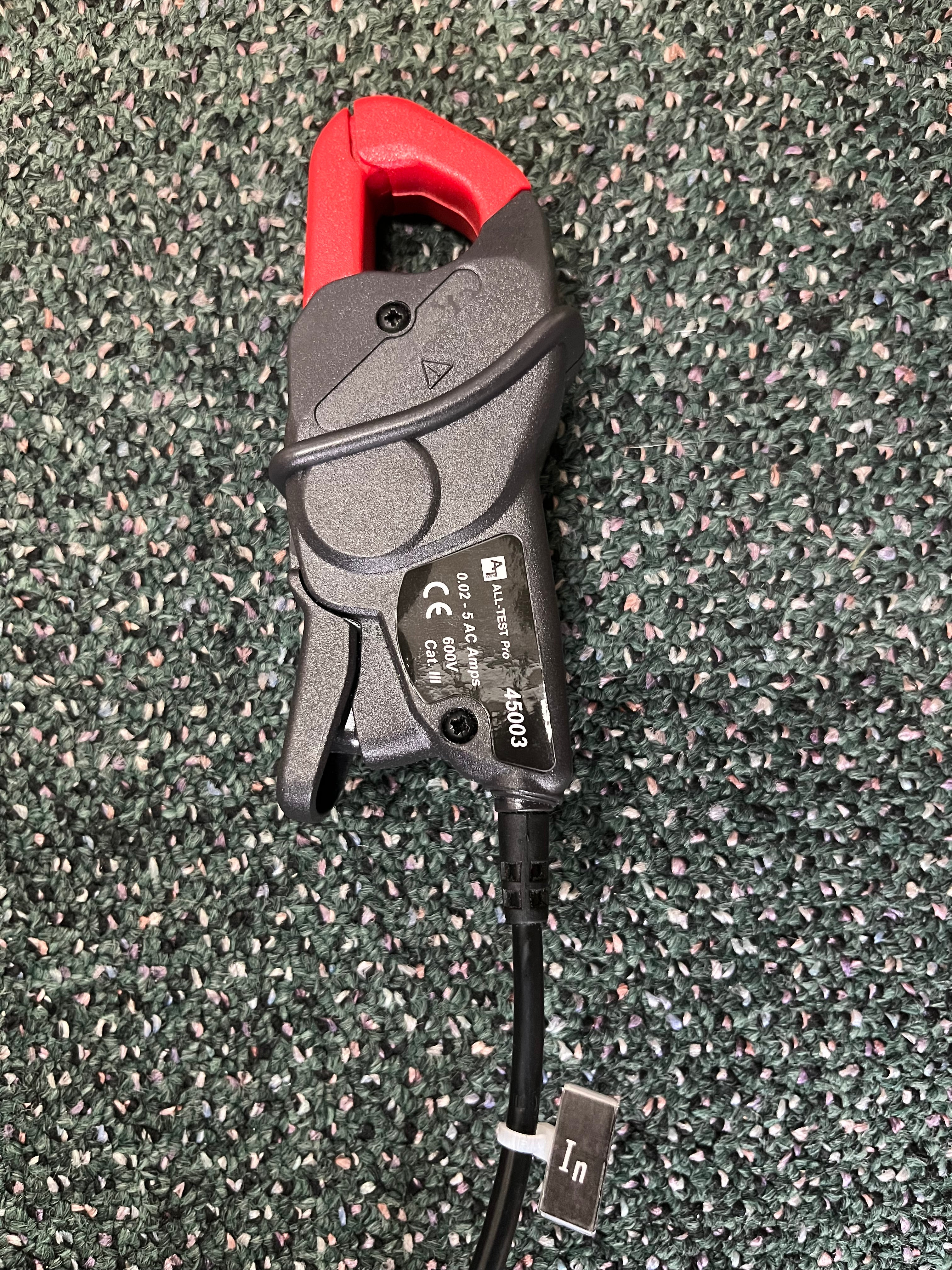 PART# 45003 ALL-TEST Pro Portable Current Probe: 0.02 ARMS to 5 ARMS A